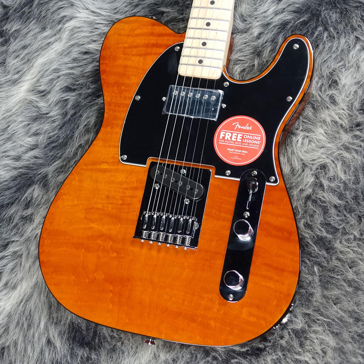 Squier Affinity Series Telecaster FMT SH Mocha ｜Hirano Music Online Store