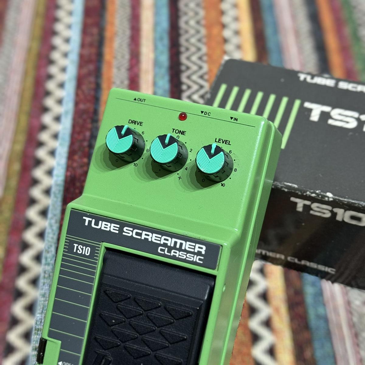 Ibanez TS10 Tube Screamer Classic Made in Japan 【JRC4558D】1986s ｜Hirano ...