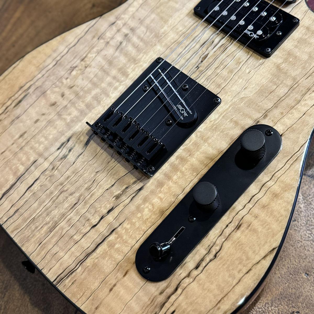 Squier FSR Contemporary Exotic Telecaster RH Spalted Maple Top Roasted ...