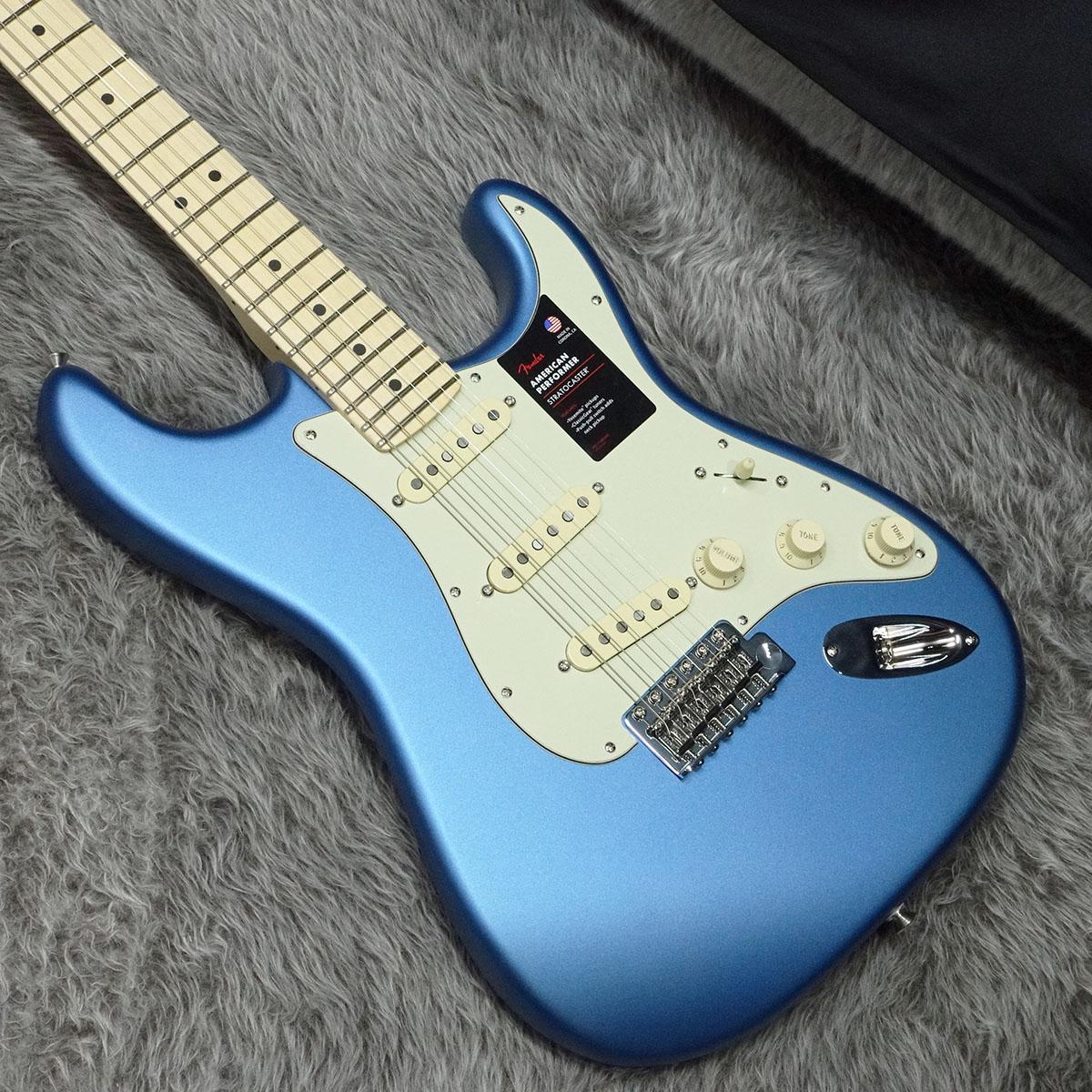 Fender American Performer Stratocaster MN Satin Lake Placid Blue｜Hirano ...