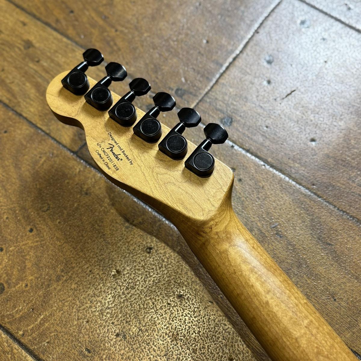 Squier FSR Contemporary Exotic Telecaster RH Spalted Maple Top Roasted ...