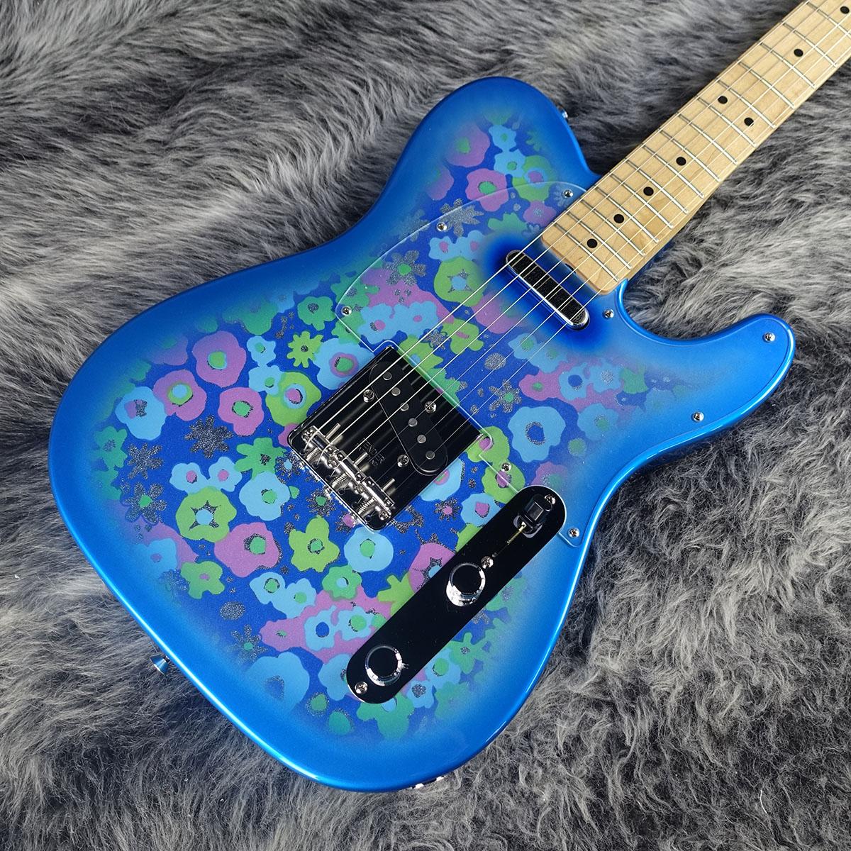 Fender Made in Japan Limited Telecaster Maple Fingerboard Blue Flower ...