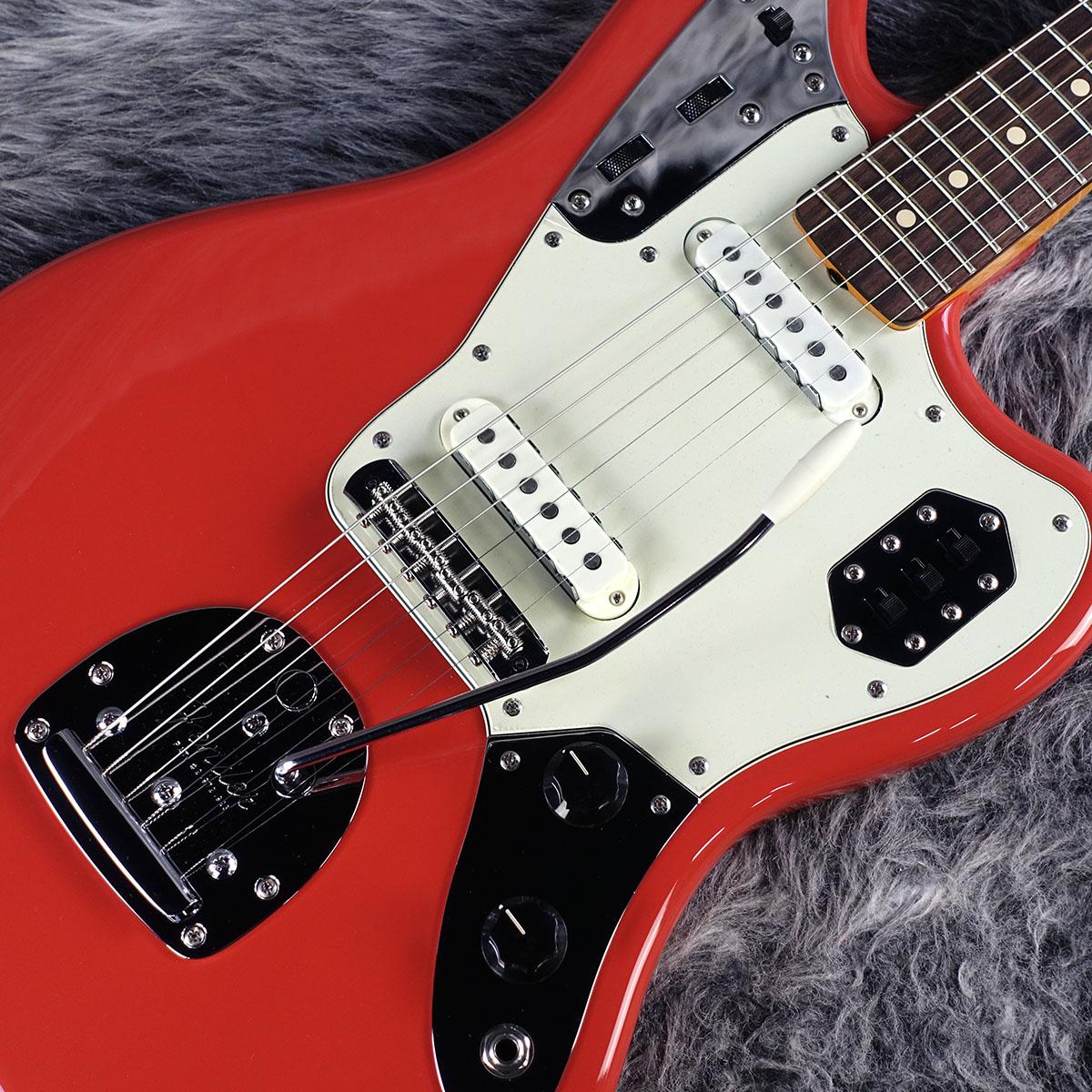 Fender FSR Made in Japan Traditional II 60s Jaguar Fiesta Red Maching ...