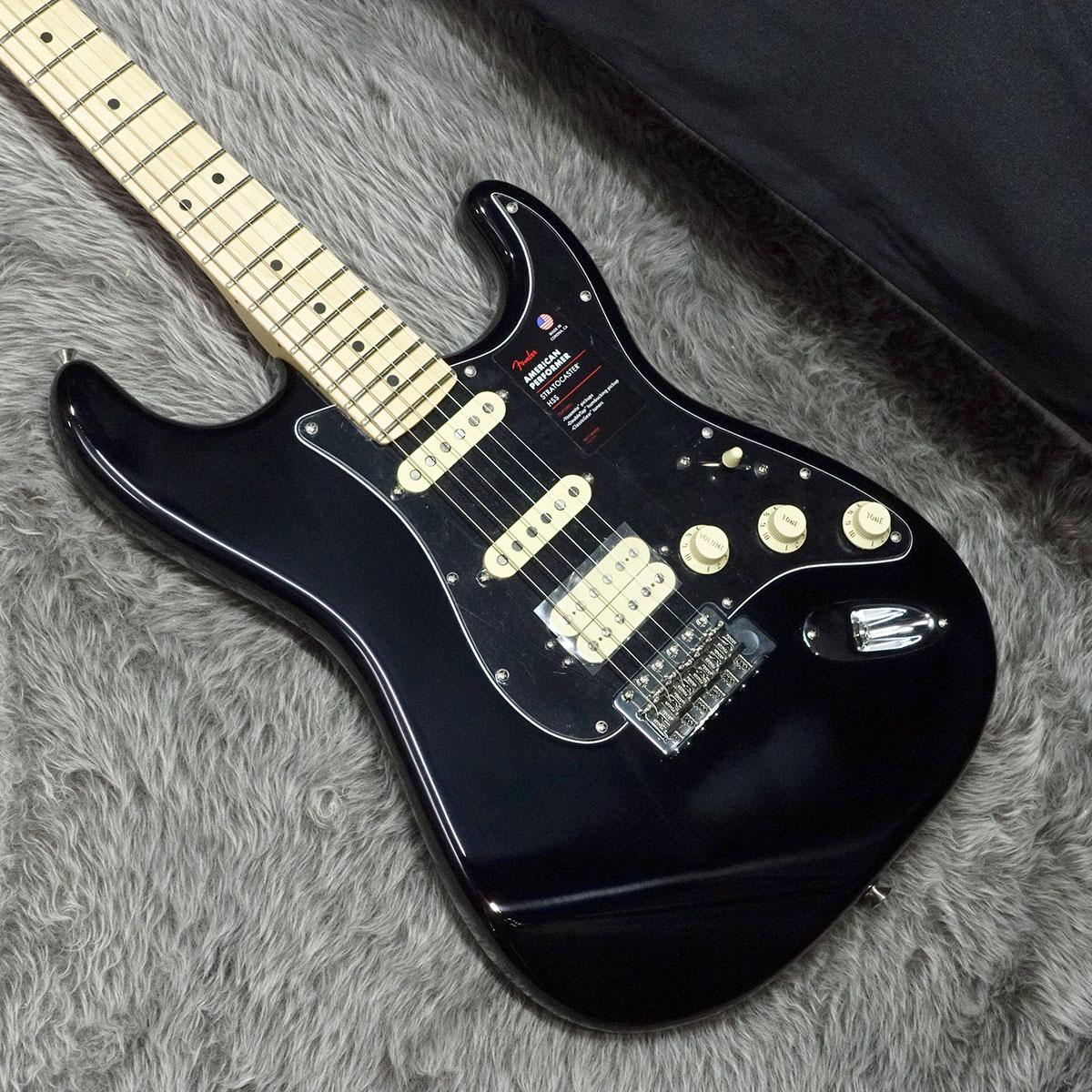 Fender American Performer Stratocaster HSS MN Black｜Hirano Music Online ...