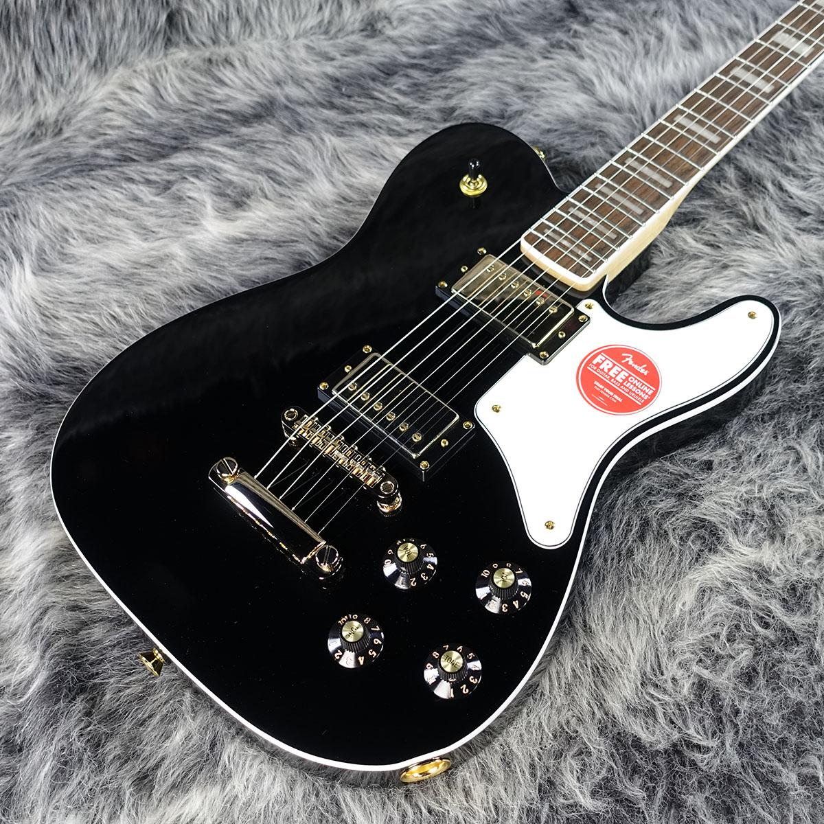 Squier Limited Edition Paranormal Troublemaker Telecaster Deluxe Black ...