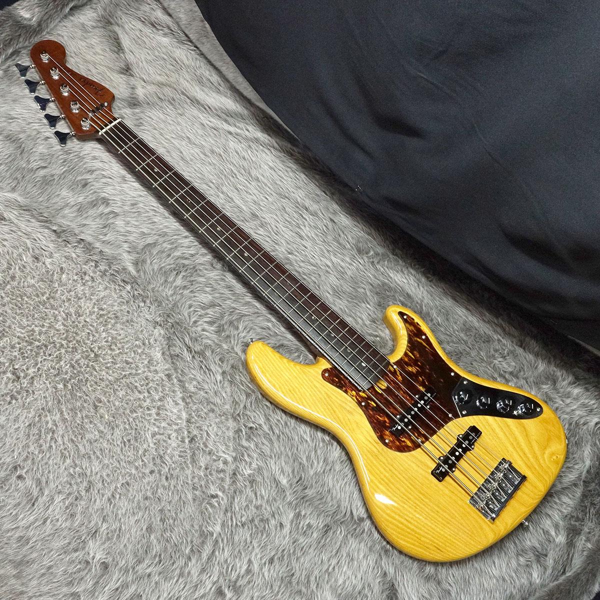 Fender Deluxe Jazz Bass V Kazuki Arai RW Vintage Natural｜Hirano Music Online Store