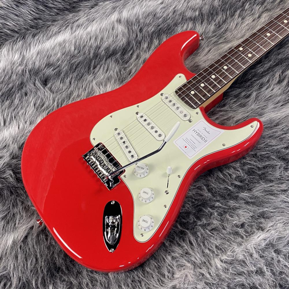 Fender Made in Japan Hybrid II Stratocaster Modena Red｜Hirano Music ...