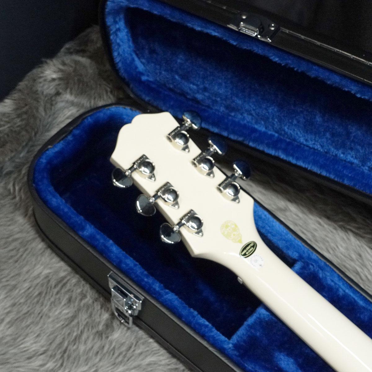 Epiphone Shinichi Ubukata ES-355 Custom Bigsby Classic White ｜Hirano Music Online Store