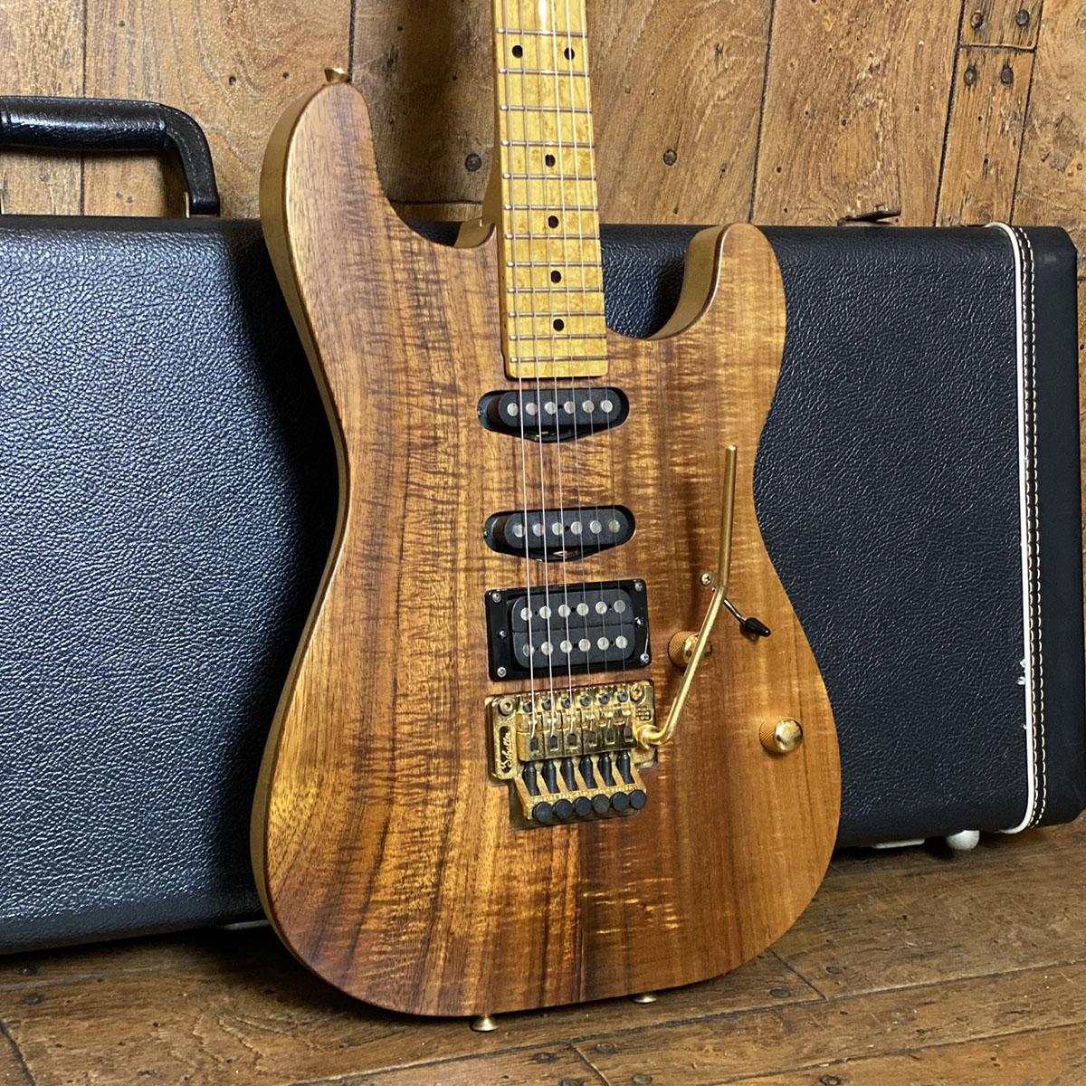 SCHECTER USA Custom Model Hawaiian Koa Top ｜Hirano Music Online Store