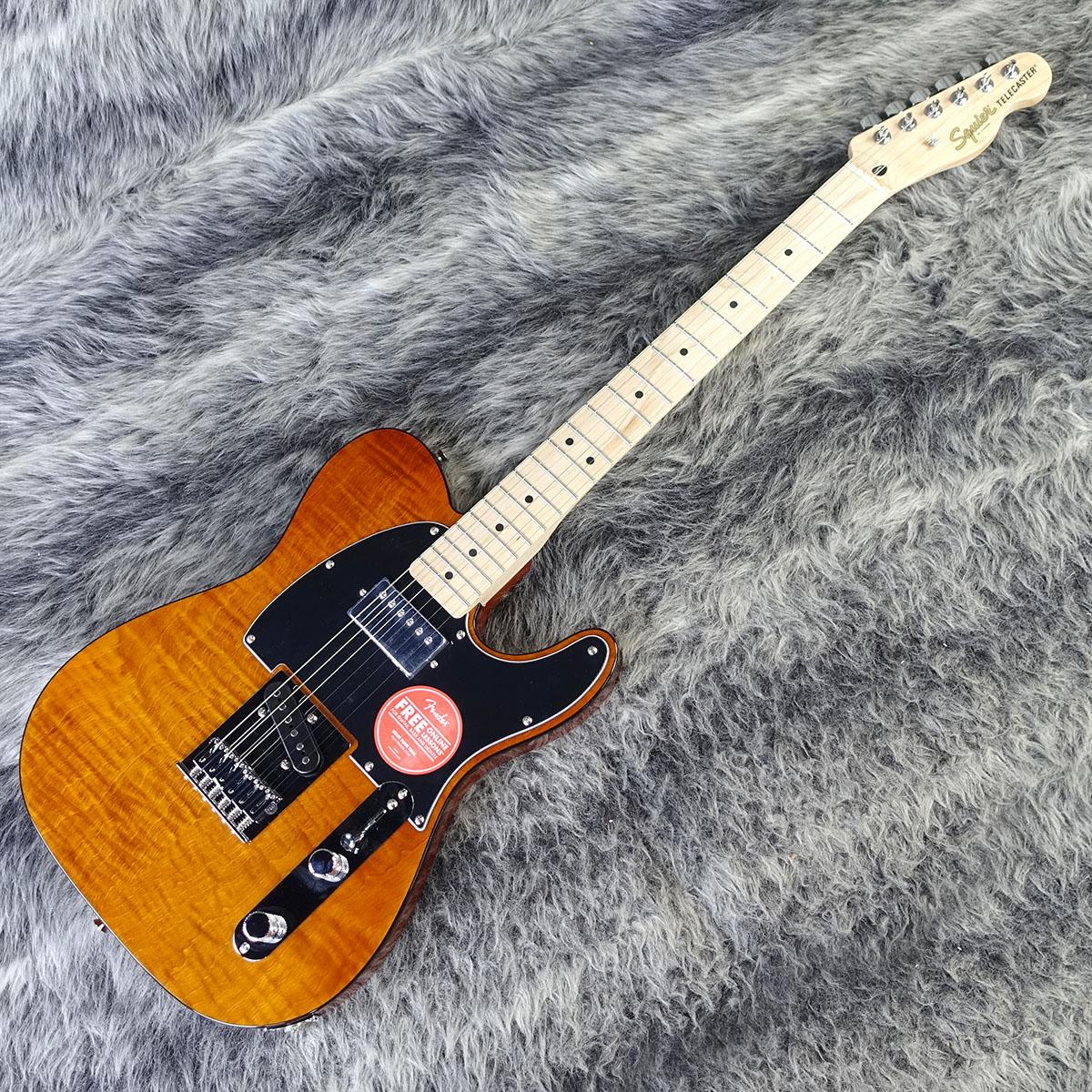 Squier Affinity Series Telecaster FMT SH Mocha ｜Hirano Music Online Store