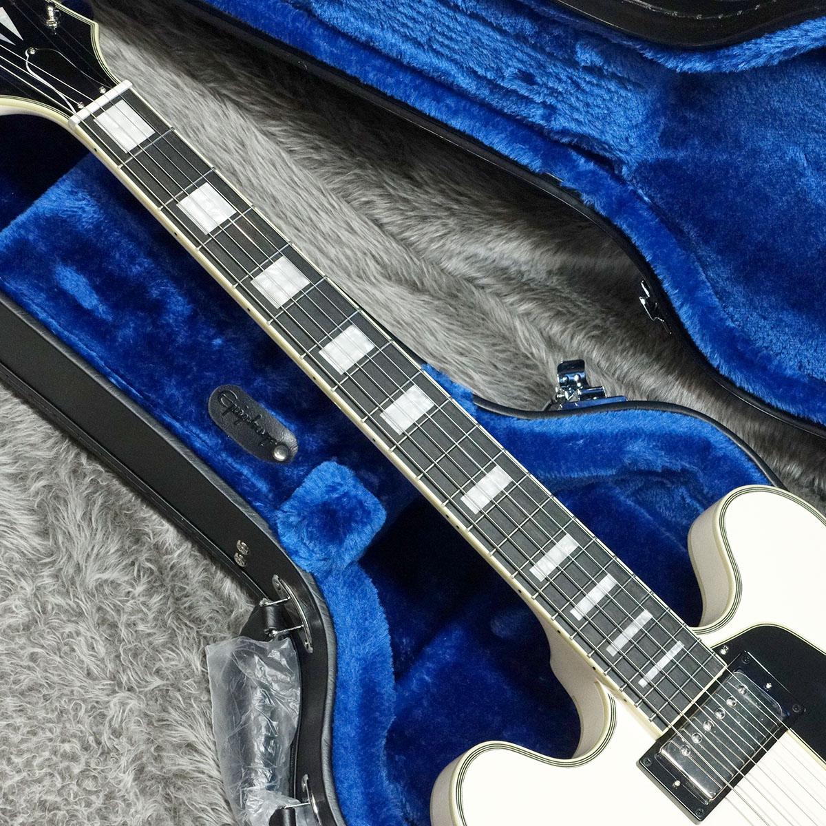 Epiphone Shinichi Ubukata ES-355 Custom Bigsby Classic White ｜Hirano Music Online Store
