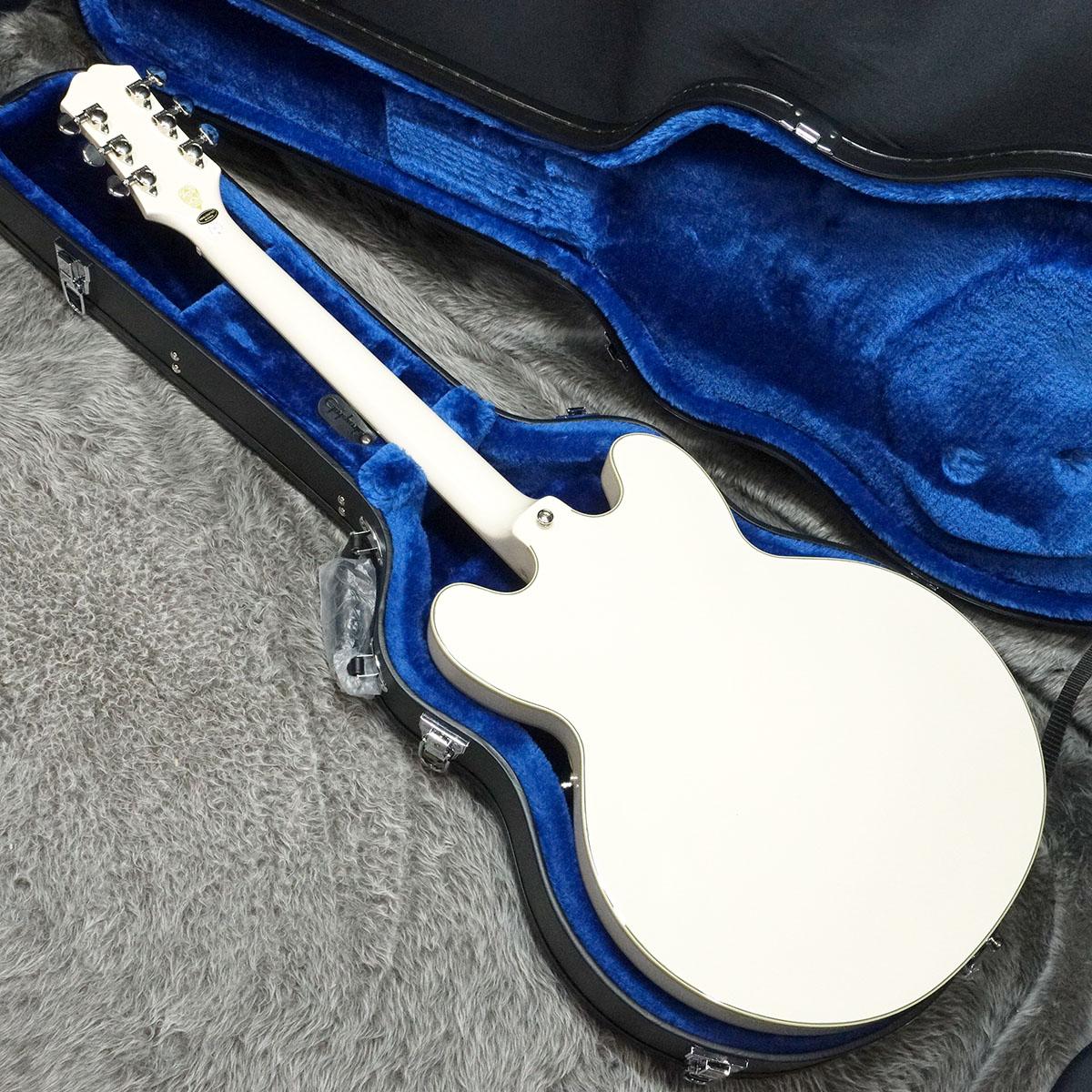 Epiphone Shinichi Ubukata ES-355 Custom Bigsby Classic White ｜Hirano Music Online Store