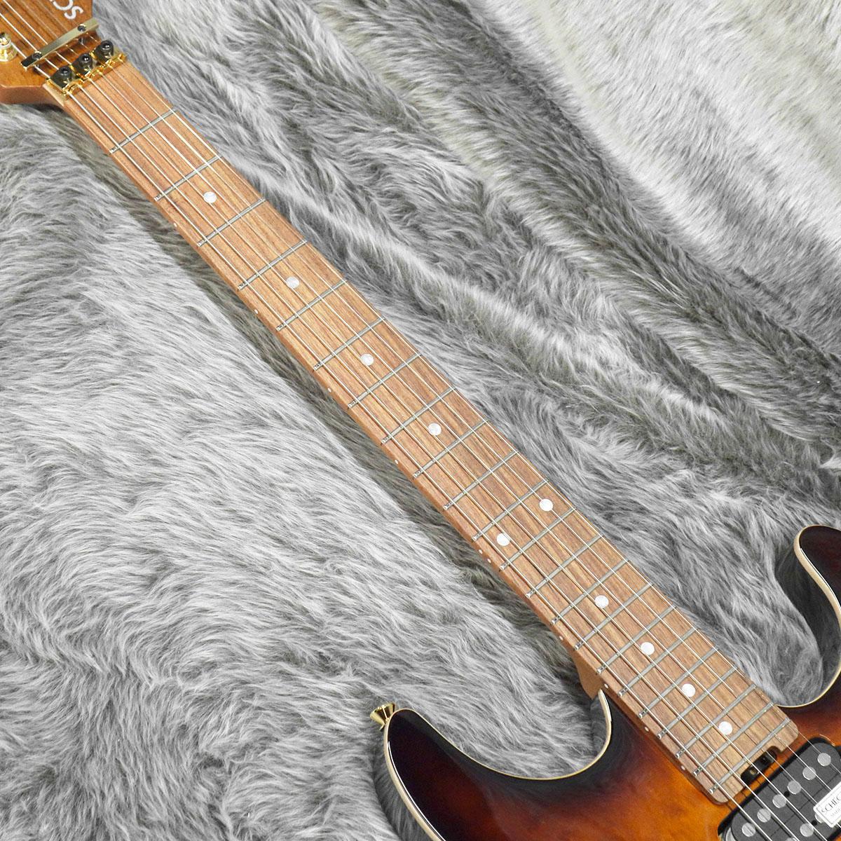 SCHECTER NV-3-22-AL Quilt Maple Top Tyger Eye Burst ｜Hirano Music ...